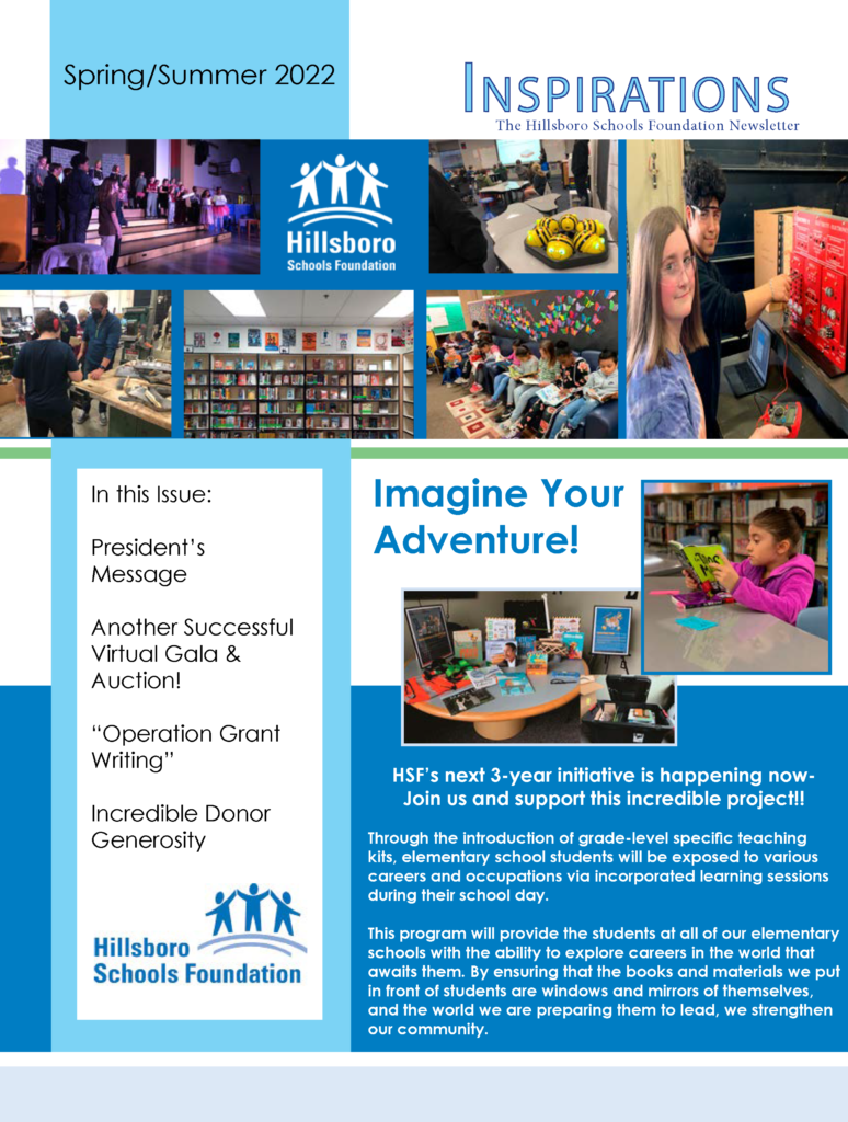 About Us - Hillsboro Schools Foundation Hillsboro Oregon